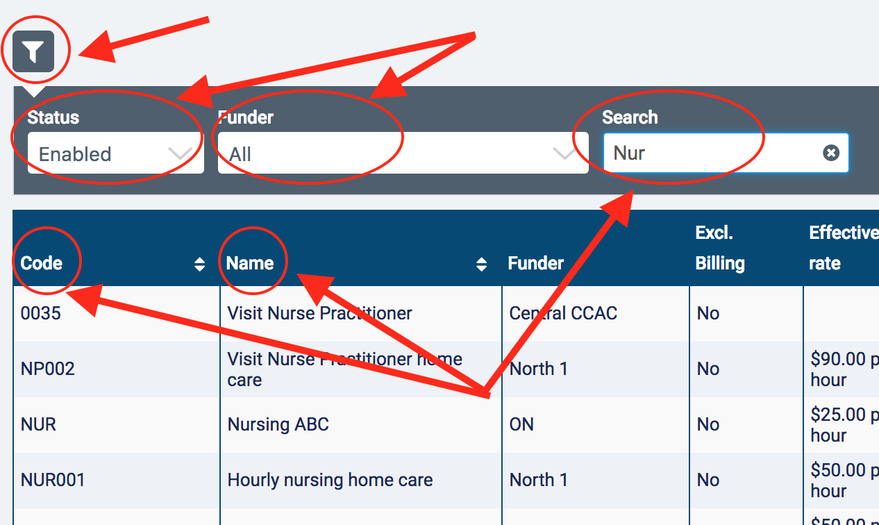 Comment paramétrer/modifier/désactiver des codes de facturation ...