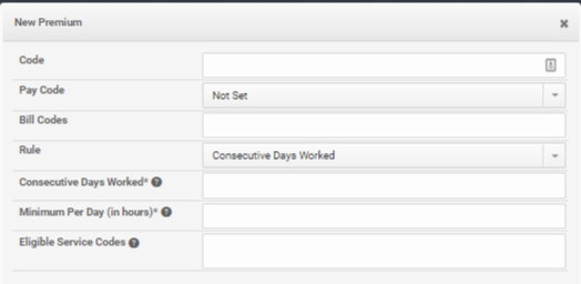 How do I set up Premium Rules? – AlayaCare