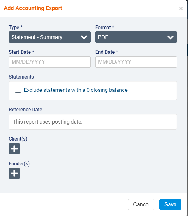 How do I generate a Client Statement? – AlayaCare